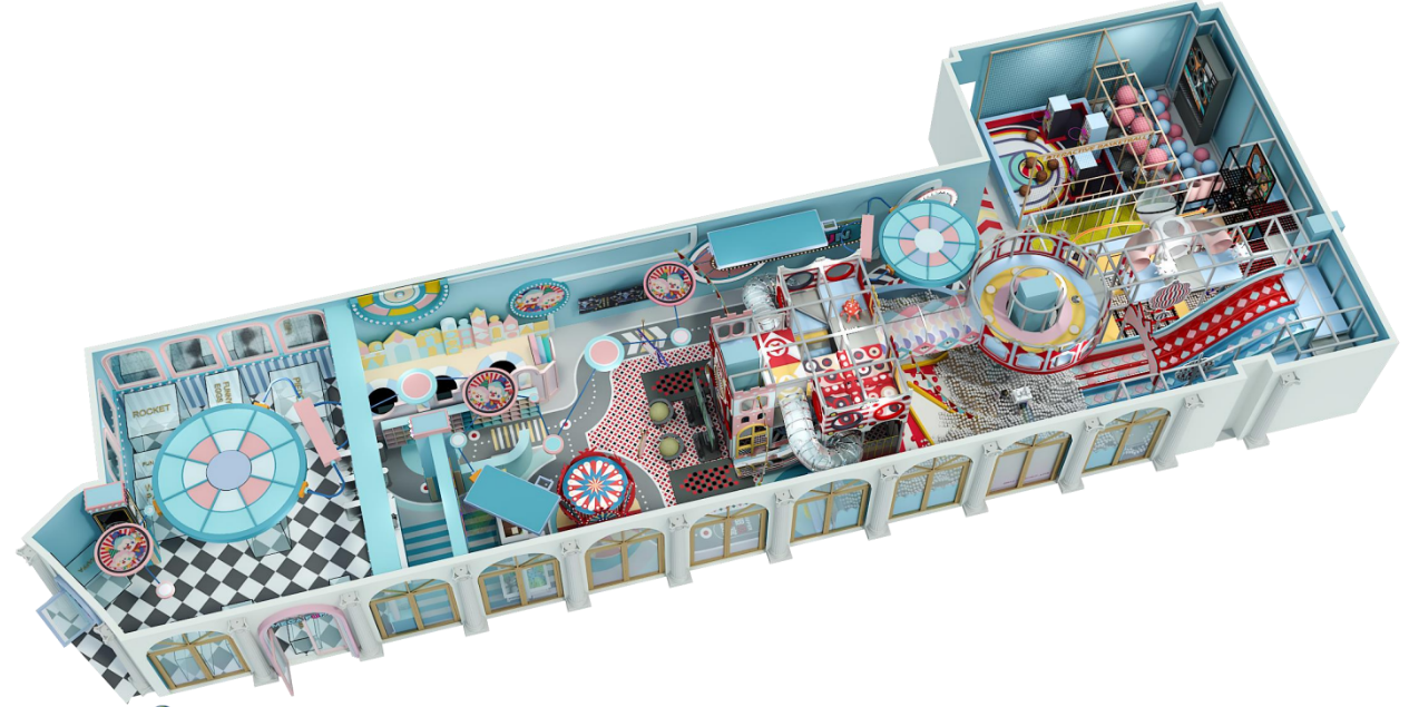 Mega Fun Kuwait | Case Study | Leading Indoor Playground Equipment Supplier | Funlandia