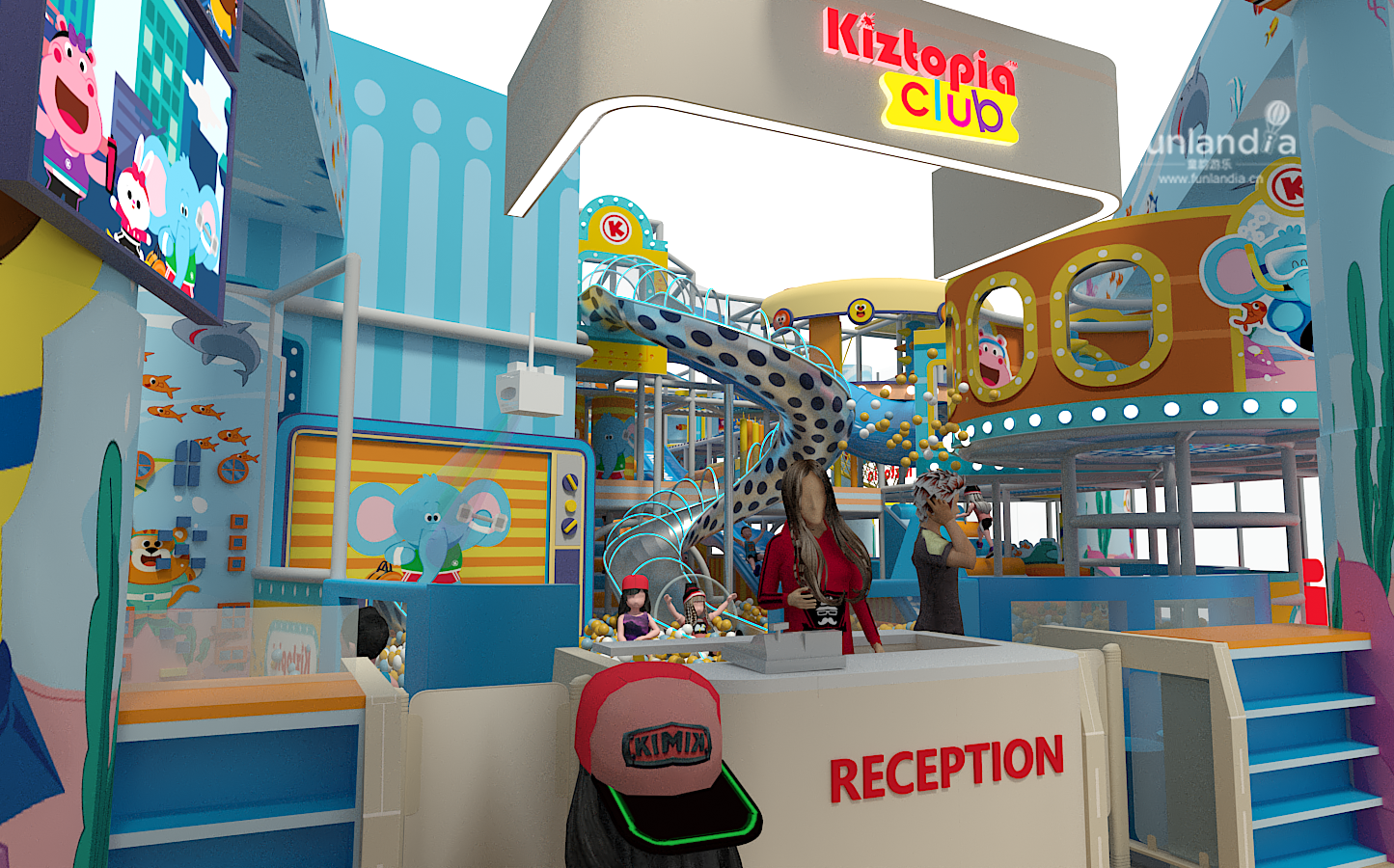 Kiztopia's Kiddie Playcenter