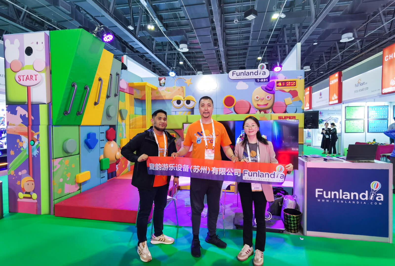 Indoor Playground & Trampoline Park Equipment by Funlandia