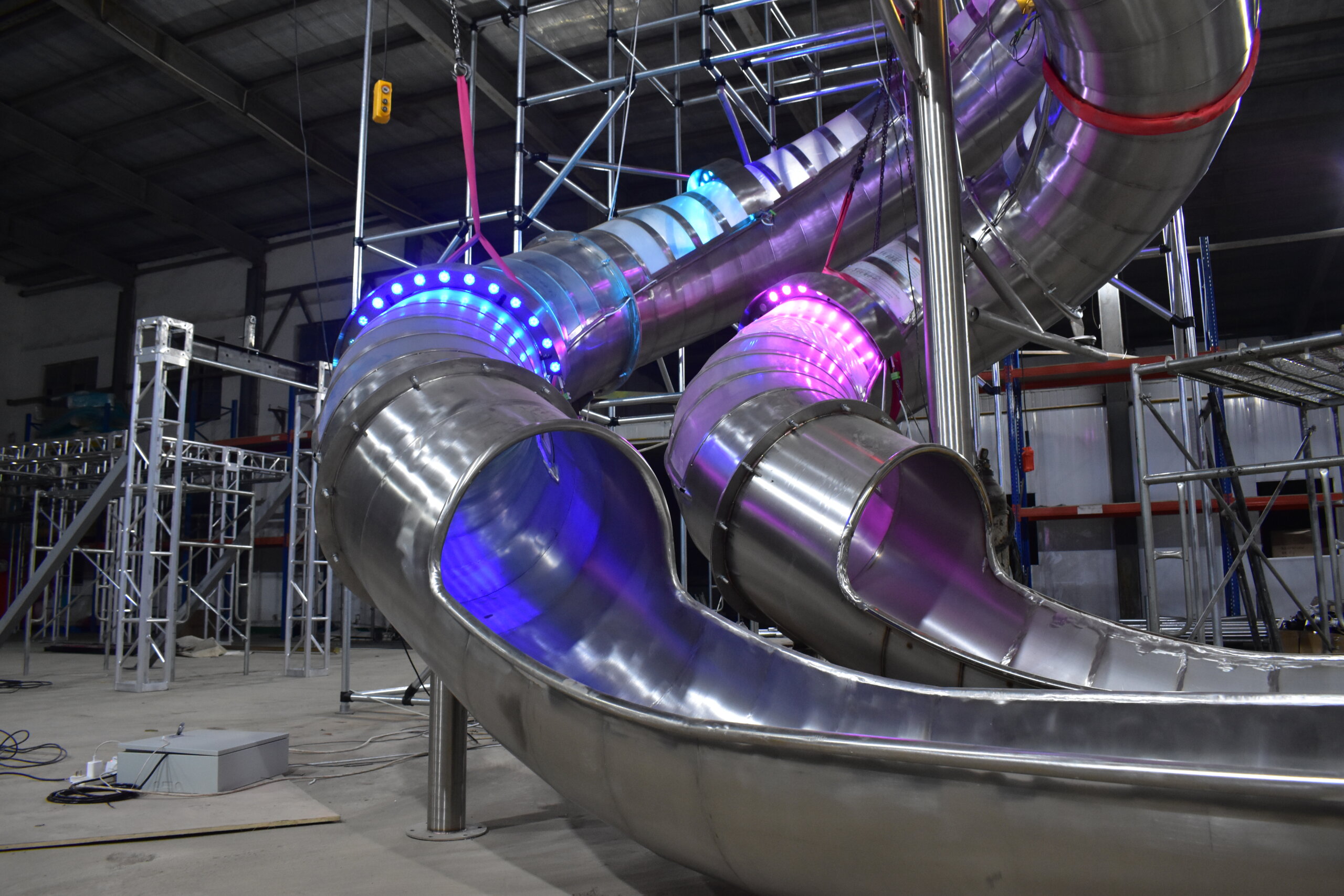 Funlandia’s Stainless Steel Slides: Transforming Spaces Everywhere