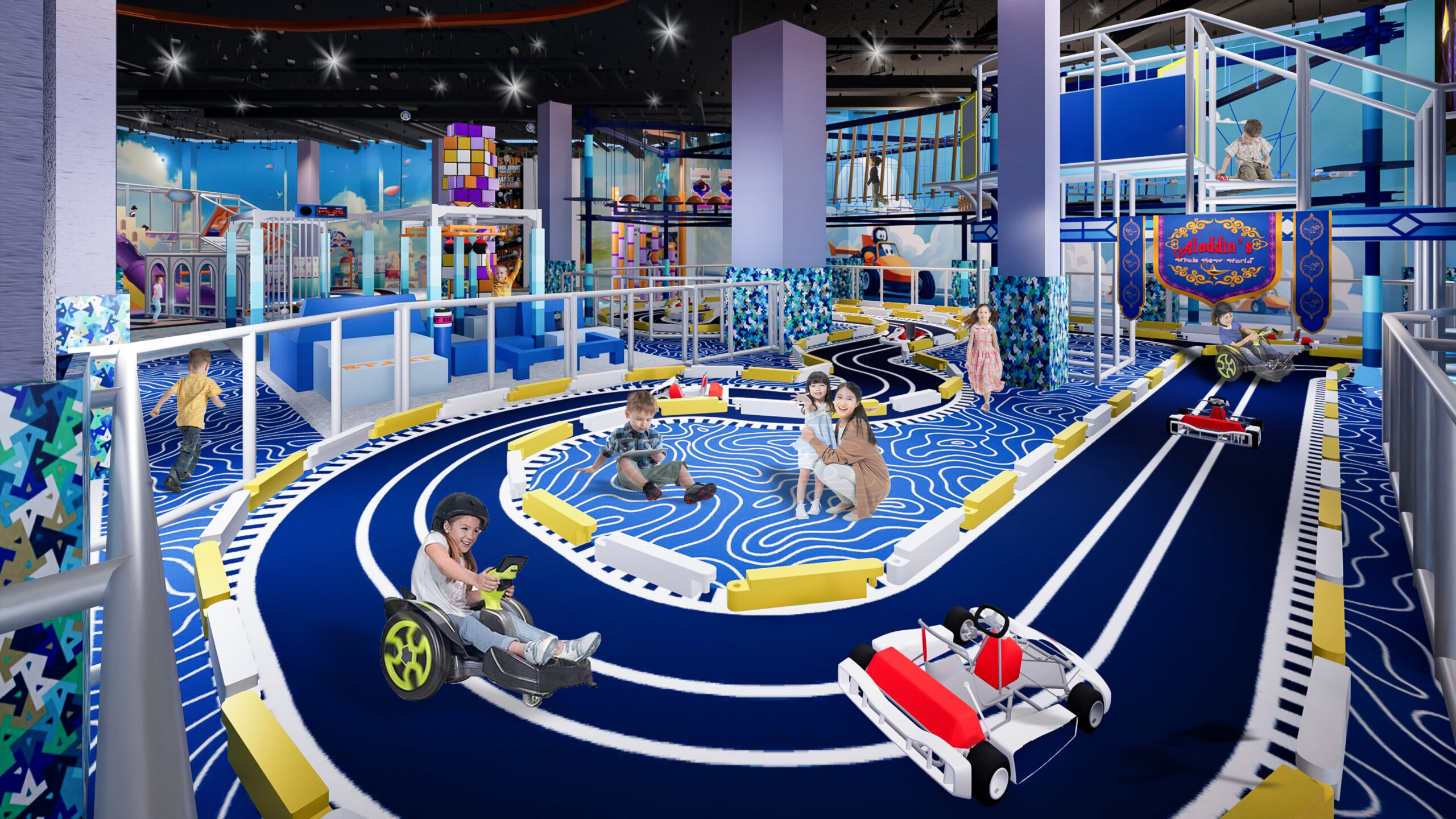 Aladdin Magic Park: The Largest Indoor Play Haven in Central Asia