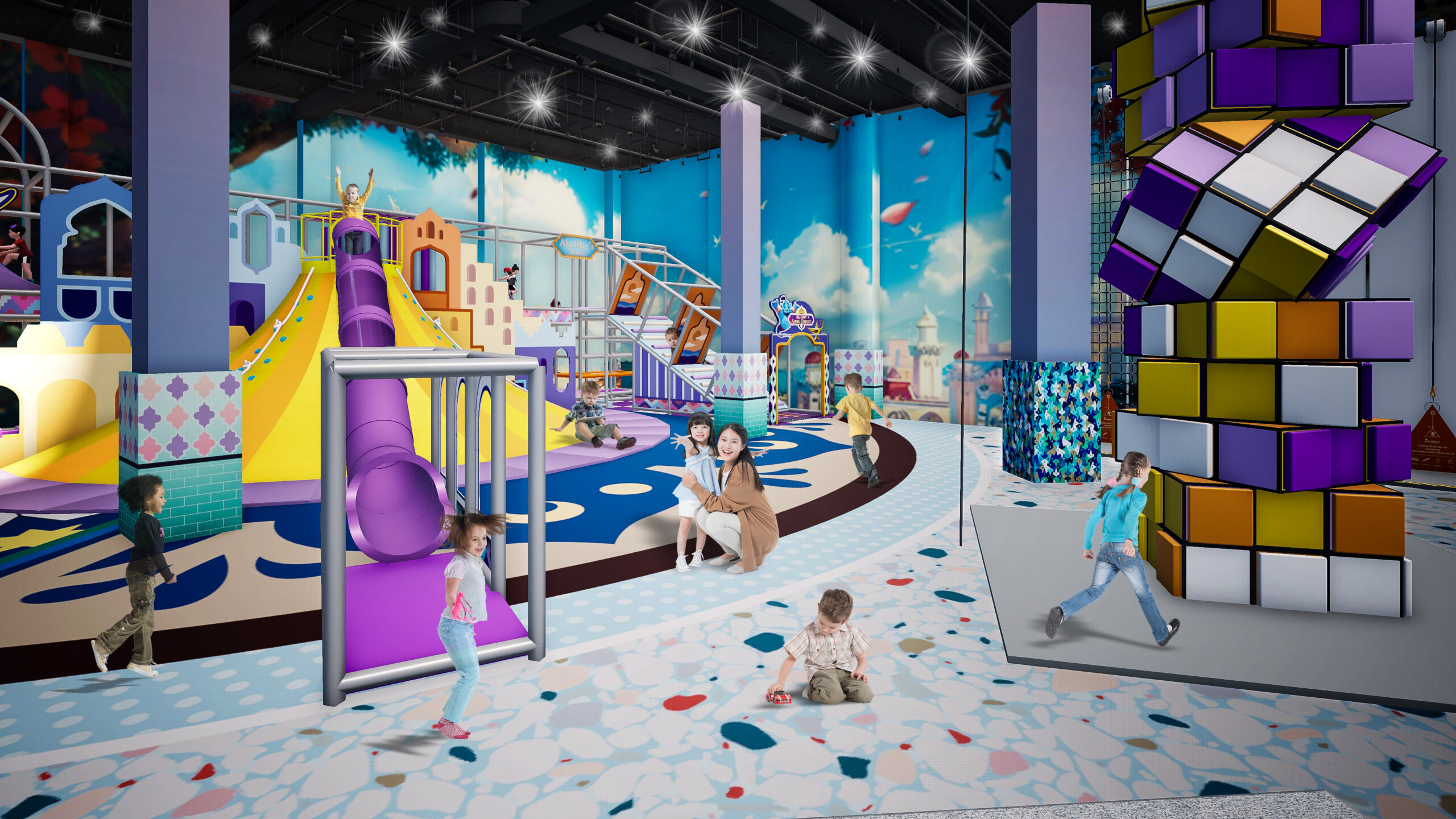 Aladdin Magic Park: The Largest Indoor Play Haven in Central Asia