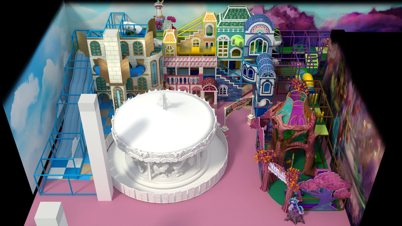 My Little Pony Indoor Play Park ：Whimsical Wonders in Riyadh