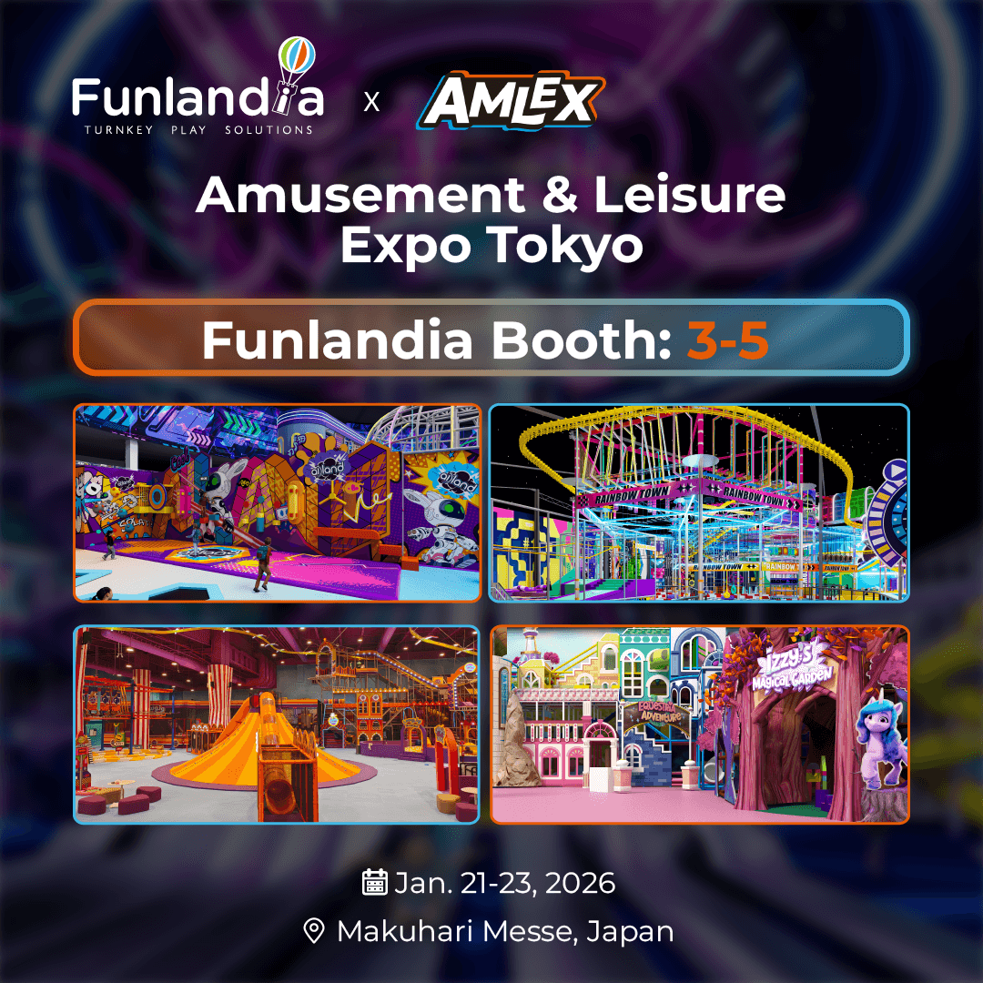 Discover Next-Level Indoor Playgrounds by Funlandia in AMLEX Tokyo 2026
